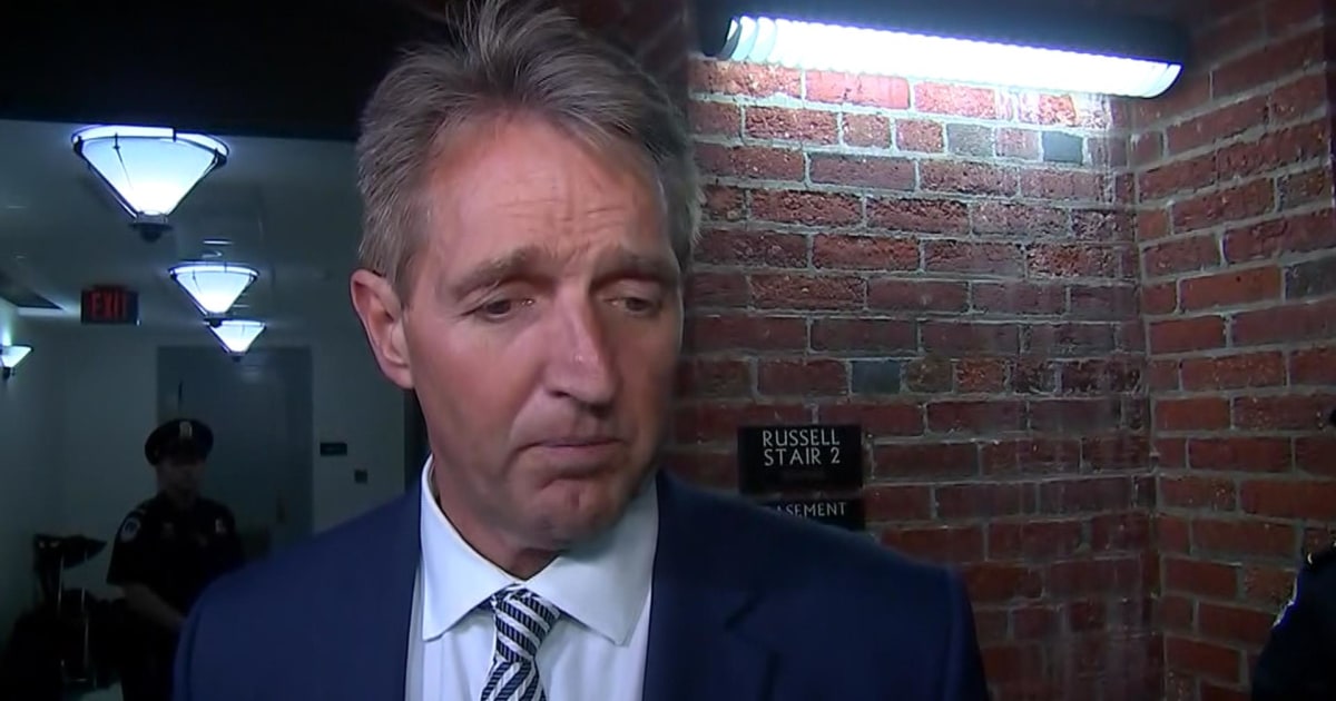 Sen. Jeff Flake hopes to have process 'people can be proud of'