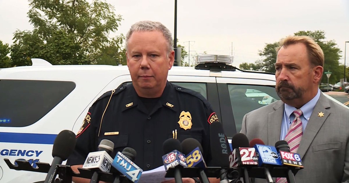 Police brief the public on shooting in Middleton, Wisconsin