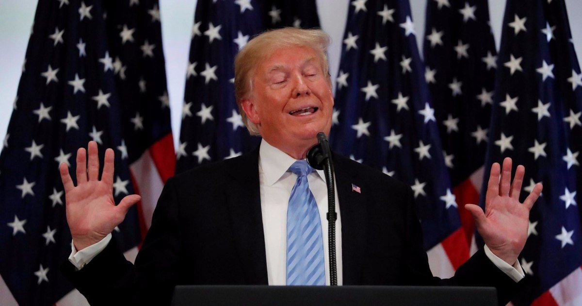 Trump says Democrats would vote against George Washington