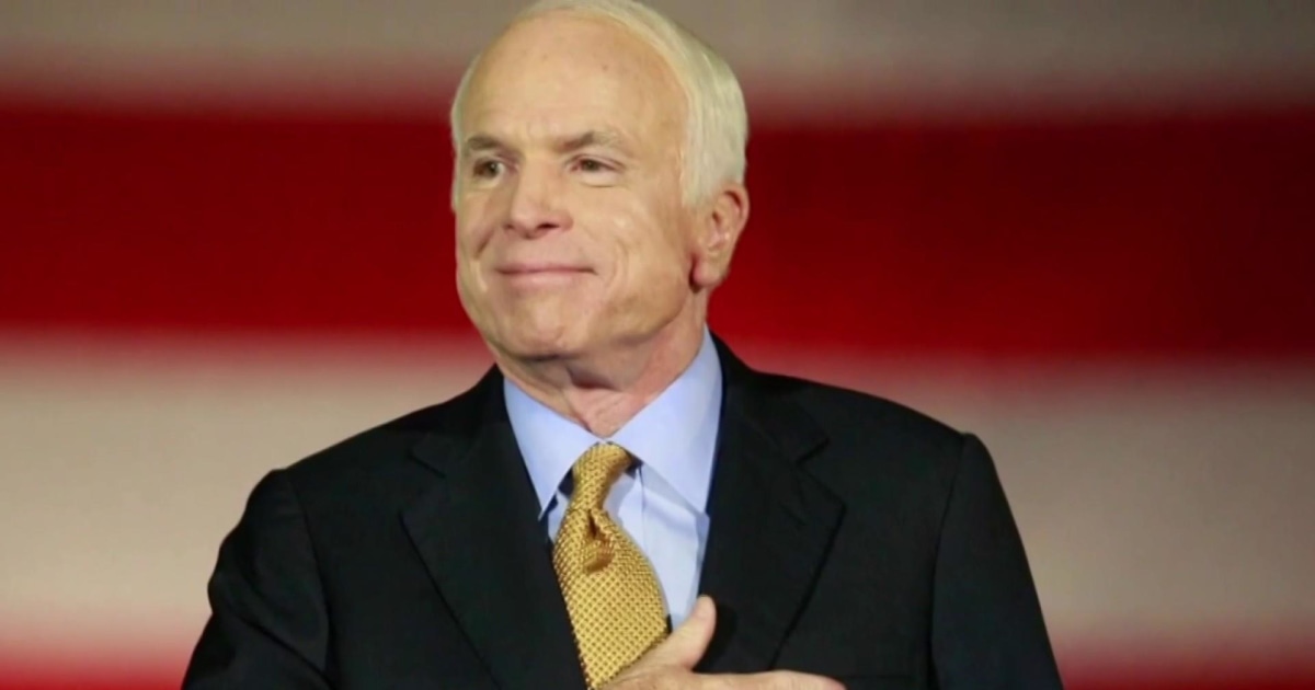 A final farewell for John McCain at the U.S. Naval Academy