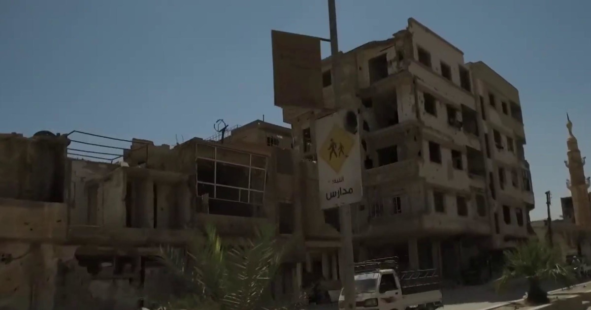 Inside the tunnels used by Syrian rebels amid civil war