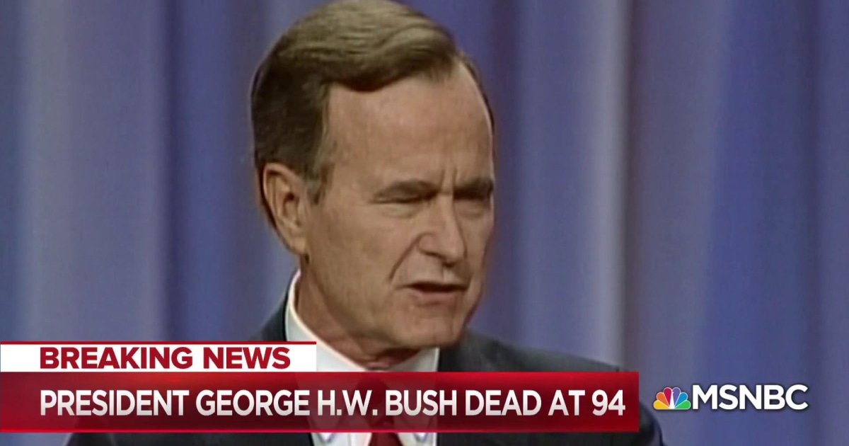 Fmr. Pres. George H.W. Bush dies at the age of 94