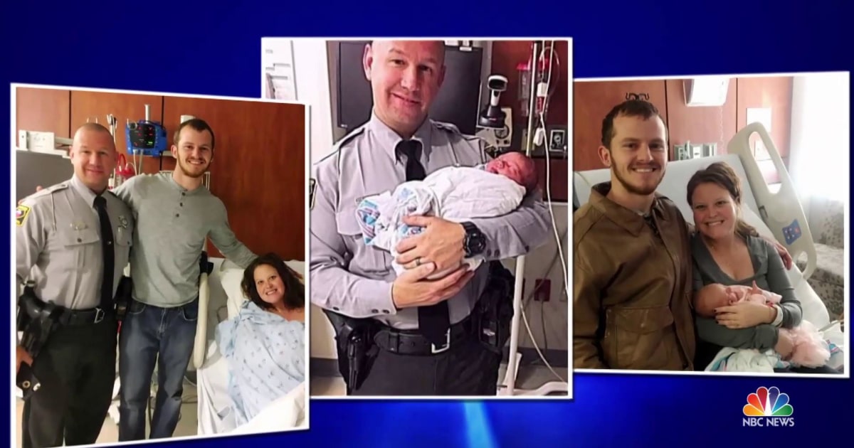 Traffic stop turns into special delivery for North Carolina state trooper