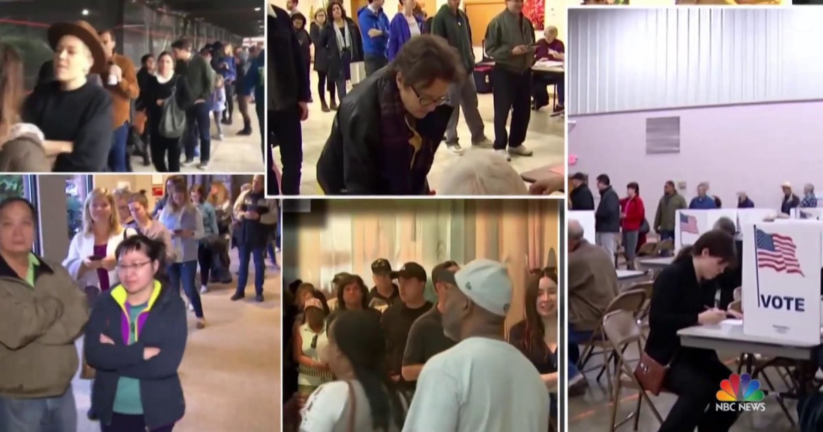 Energized voters hit the polls for what could be record midterm turnout