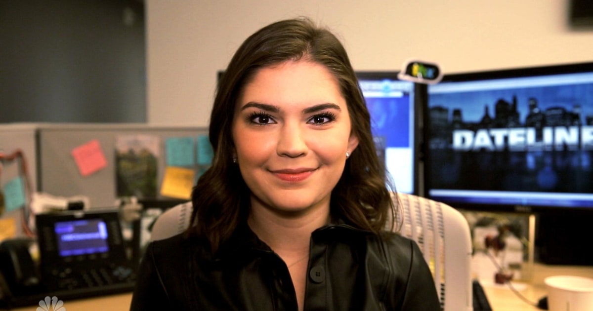 At the Desk of: Isa Gutierrez, Dateline Assistant Producer