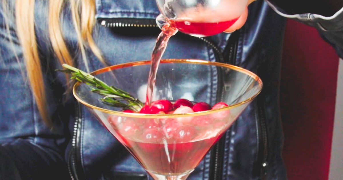 Four creative, festive drinks for your next holiday party