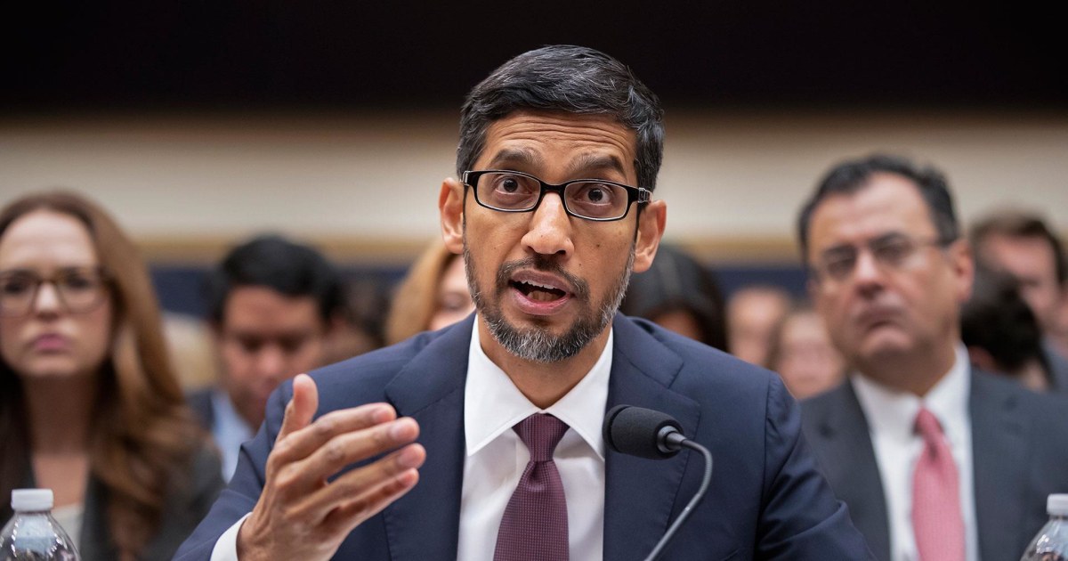 Google CEO Sundar Pichai testifies before House, addressing bias claims