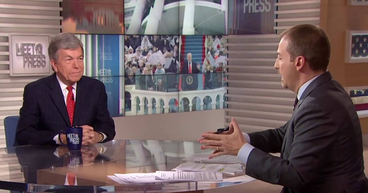 Full Blunt: 'I have no idea what they did' in Trump inaugural committee