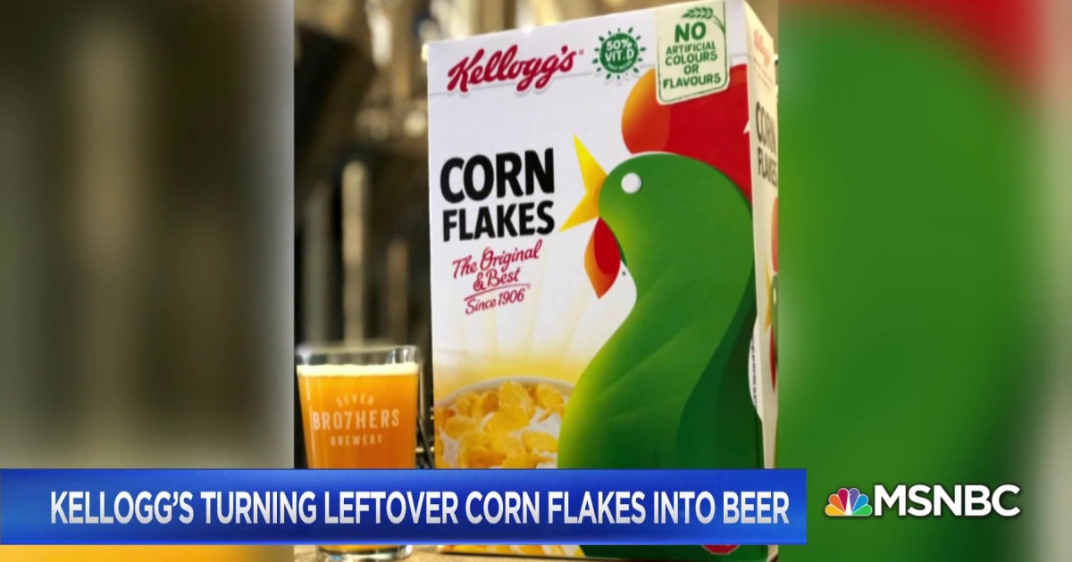 Kellogg's turns leftover corn flakes into beer