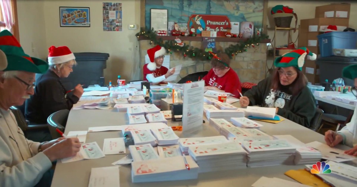 Meet the volunteer elves answering kids’ Christmas letters in Santa ...