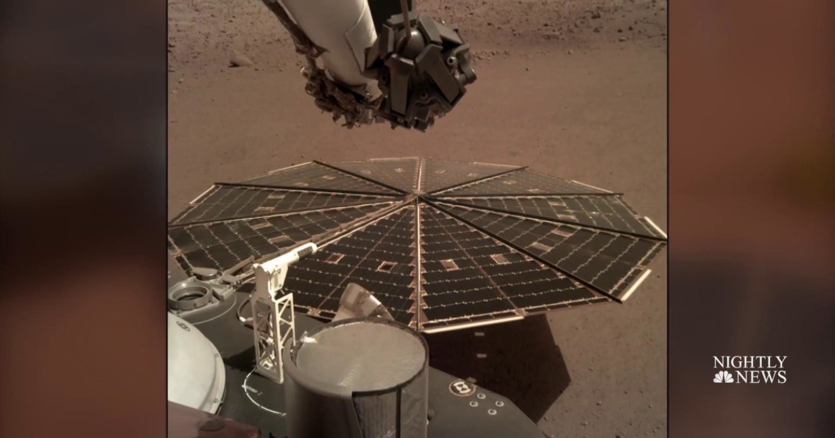 For the first time, listen to the sound of wind on Mars