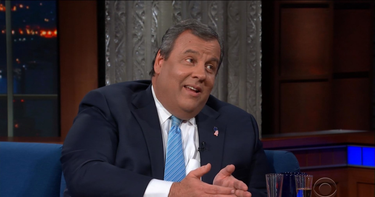 Chris Christie says Trump got rolled in shutdown standoff on Colbert