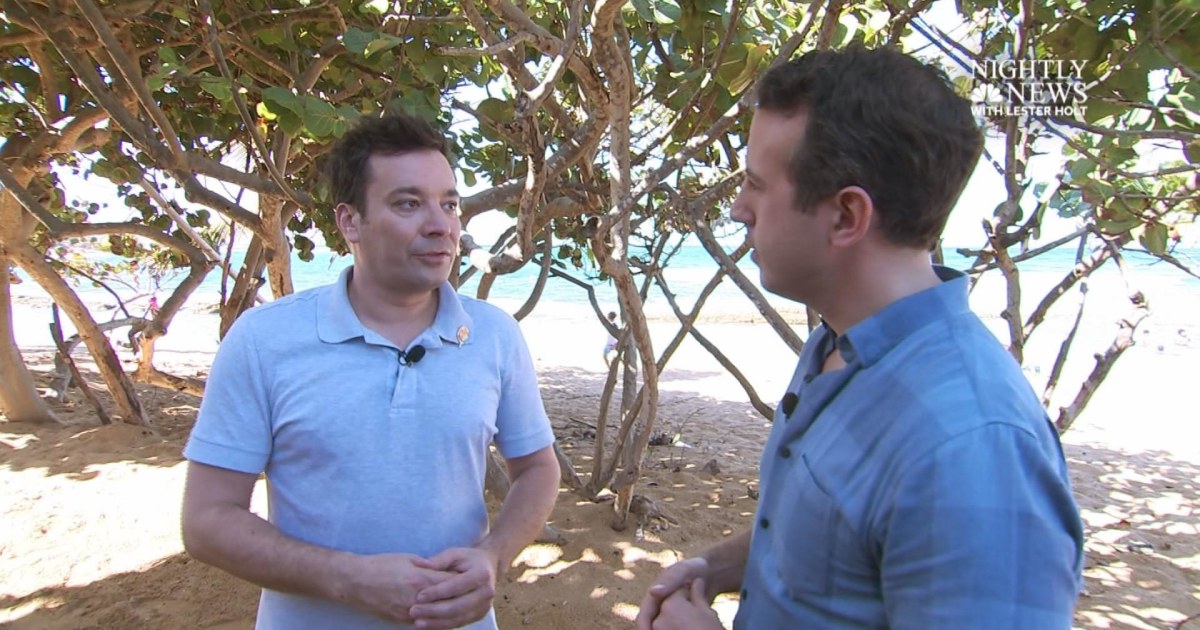 Jimmy Fallon: You can’t help but be happy in Puerto Rico
