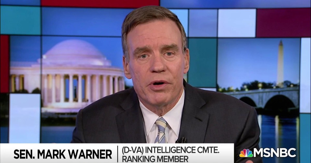 Sen. Warner: Barr should be withdrawn as Trump A.G. nominee