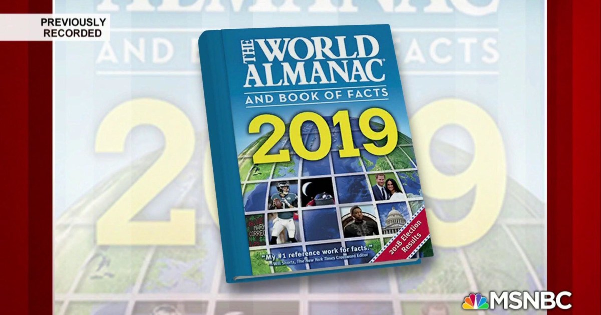 World Almanac looks ahead to 2019