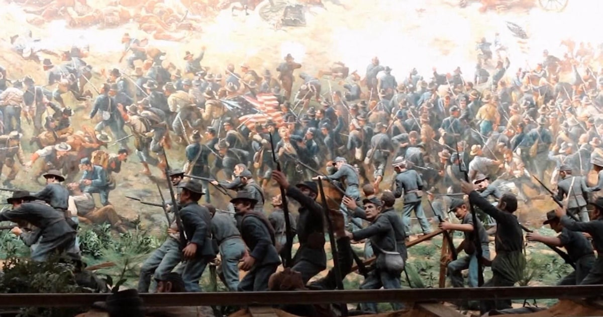 Atlanta History Center’s Battle of Atlanta cyclorama restored