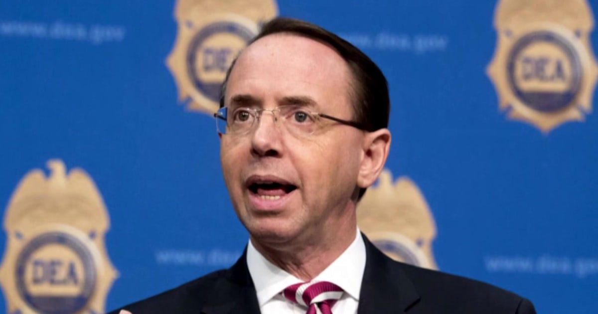 Deputy AG Rod Rosenstein likely to step down mid-March