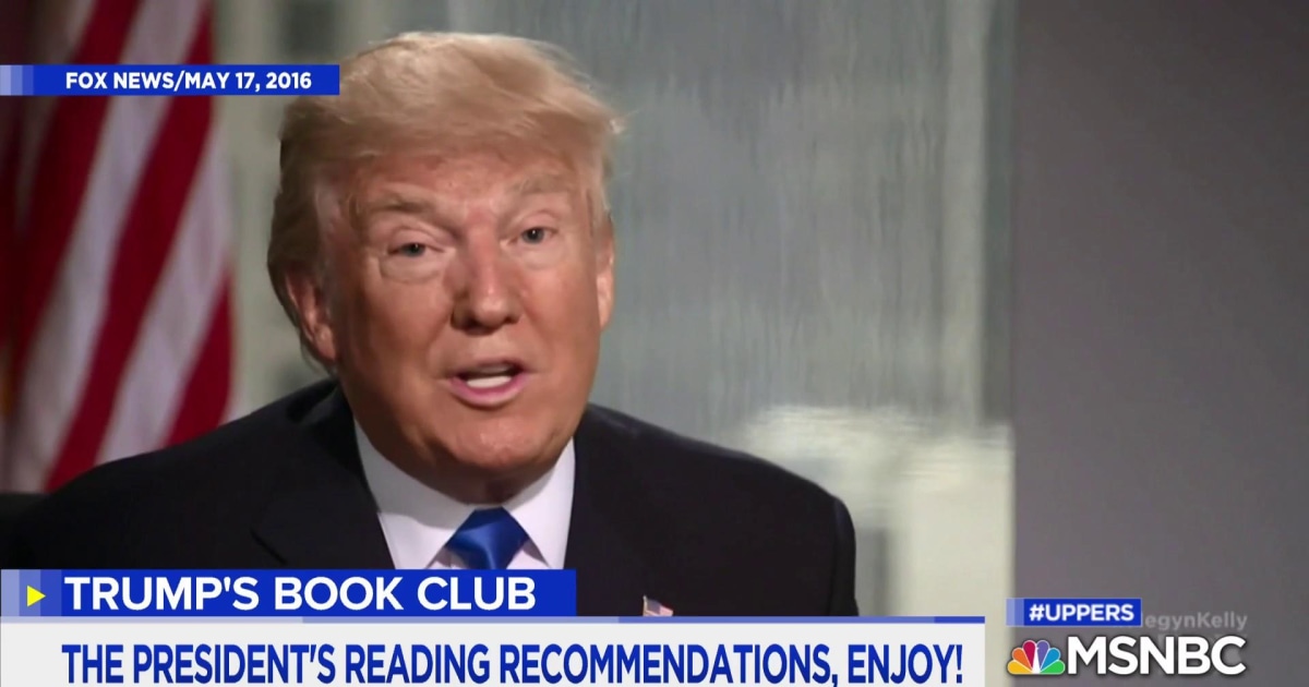 Catching up with Trump’s book club
