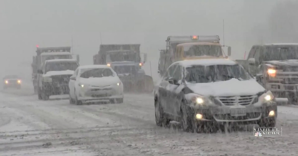 Massive Winter Storm Causes Travel Chaos For Millions Of Americans