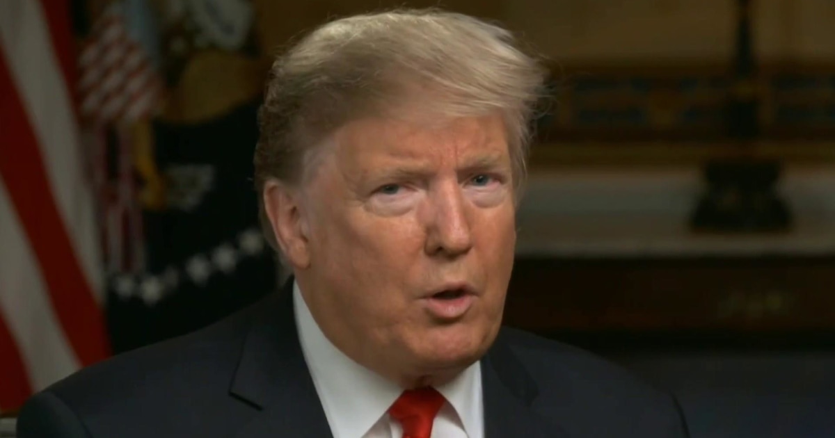 Trump addresses dispute with intelligence officials in new interview