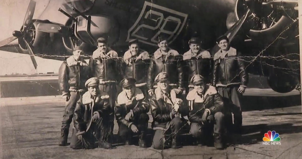 American World War II airmen who gave their lives to save kids honored ...