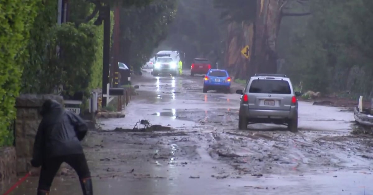 Heavy rain brings fears of mudslides, forces evacuations in California