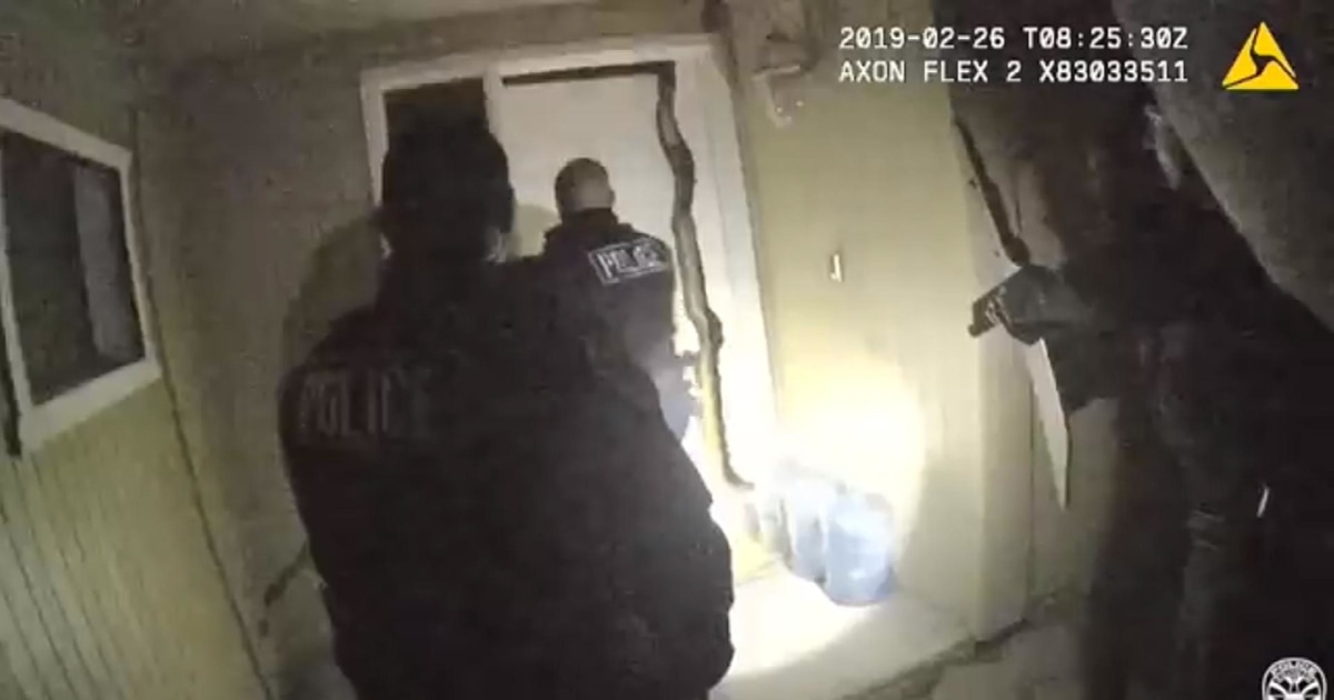 Police Bodycam Shows Lead Up To Home Raid Over Child With Fever