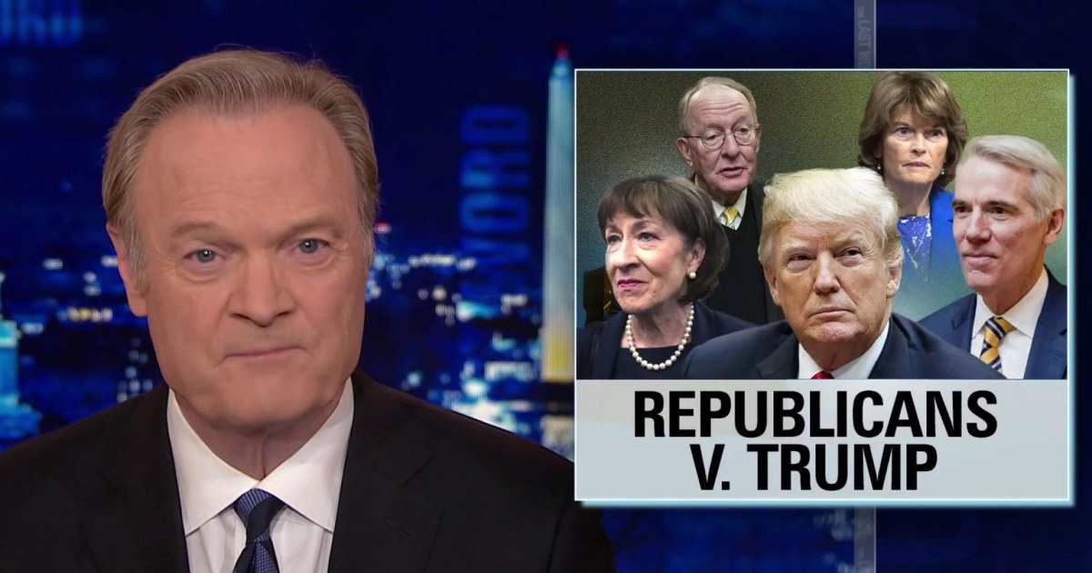 2 times in 2 days Republicans vote against Trump