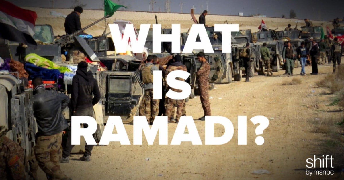 Why Ramadi is important