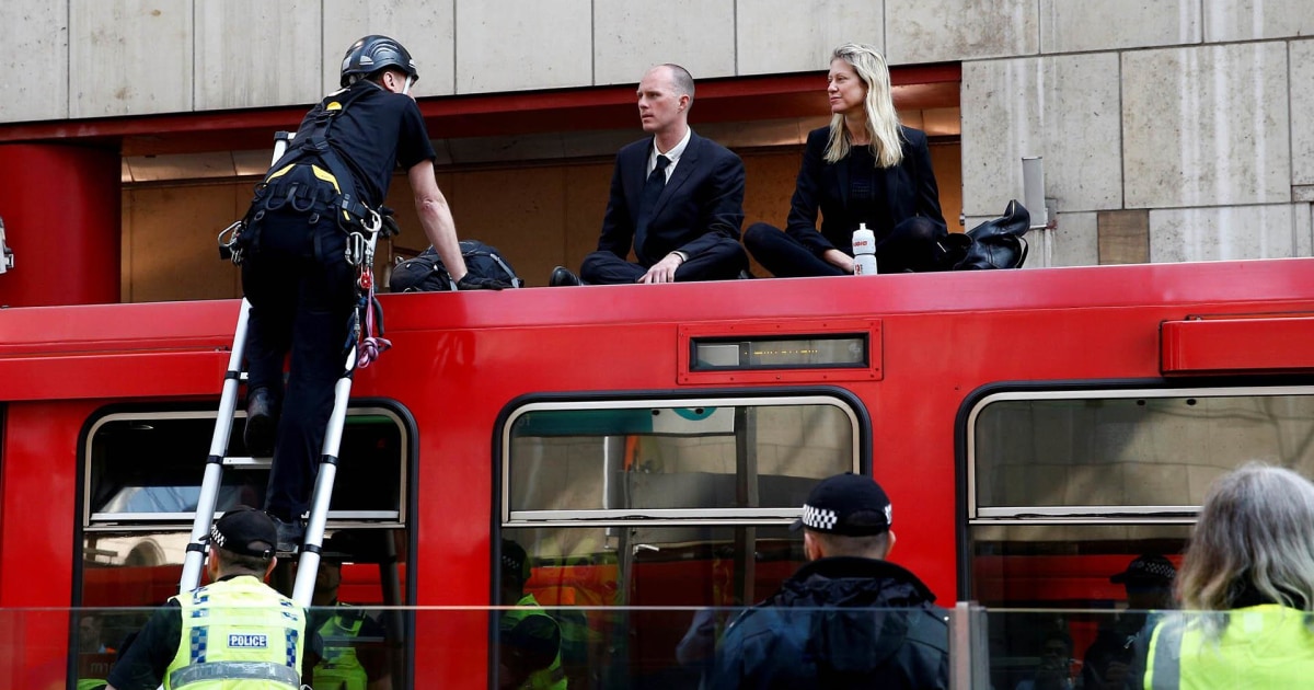 London's Tube disrupted by climate change protesters