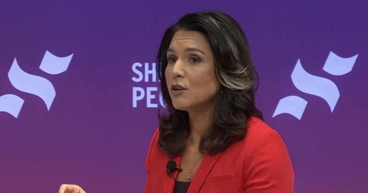 Presidential candidate Tulsi Gabbard shares views on Syria at 'She The ...