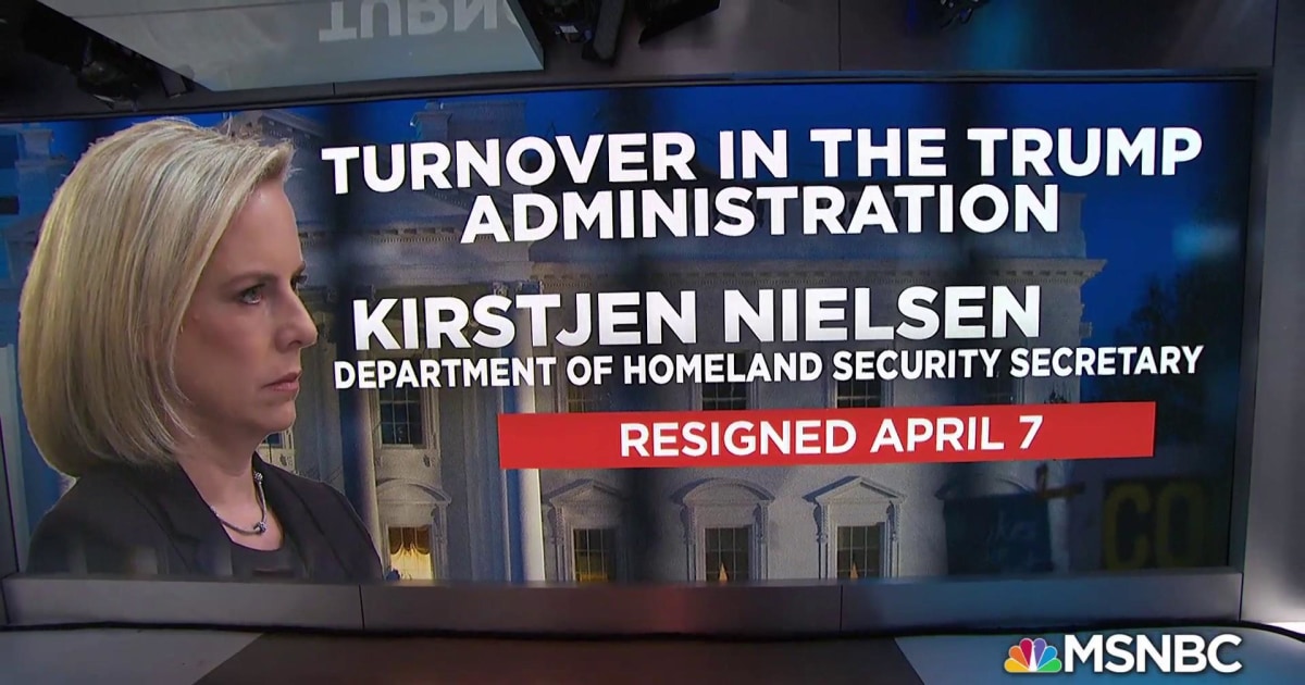What is Secretary Kirstjen Nielsen’s legacy? What is Secretary Kirstjen Nielsen’s legacy?