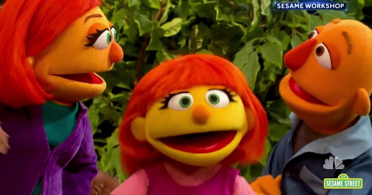 Sesame Street introduces family of muppet with autism