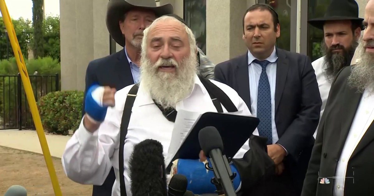 In his own words: Rabbi Yisroel Goldstein speaks after synagogue shooting