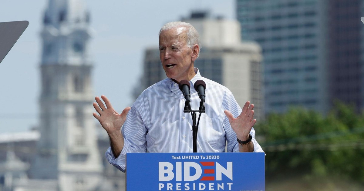 Joe Biden holds official campaign kickoff rally in Philadelphia