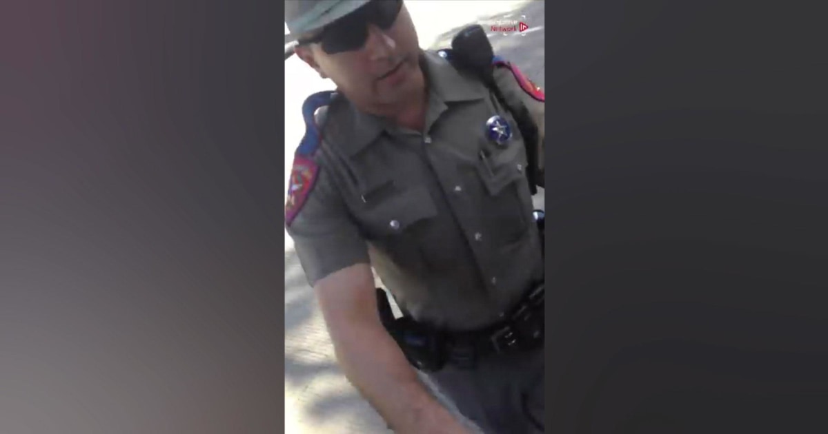Sandra Bland cellphone video shows traffic stop from her vantage point