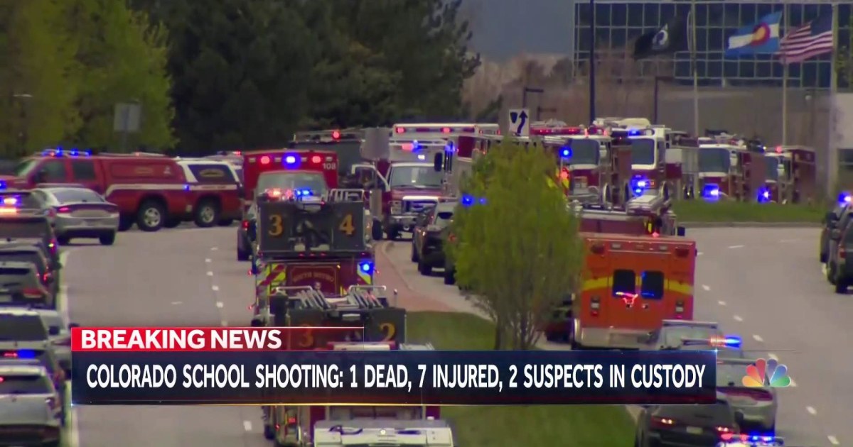 Multiple students injured in Colorado school shooting