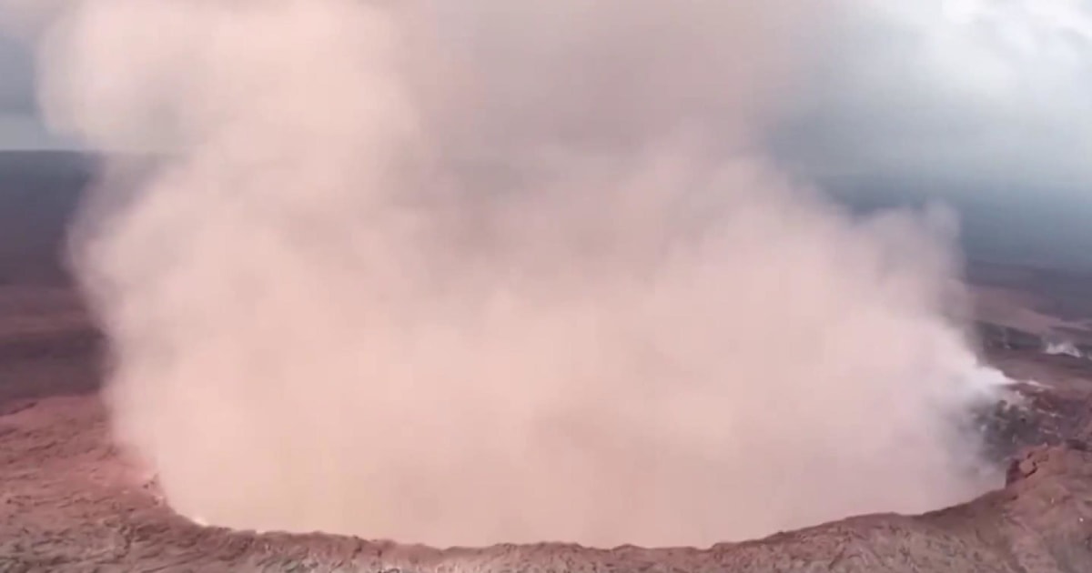 Soldier survives fall into active volcano in Hawaii