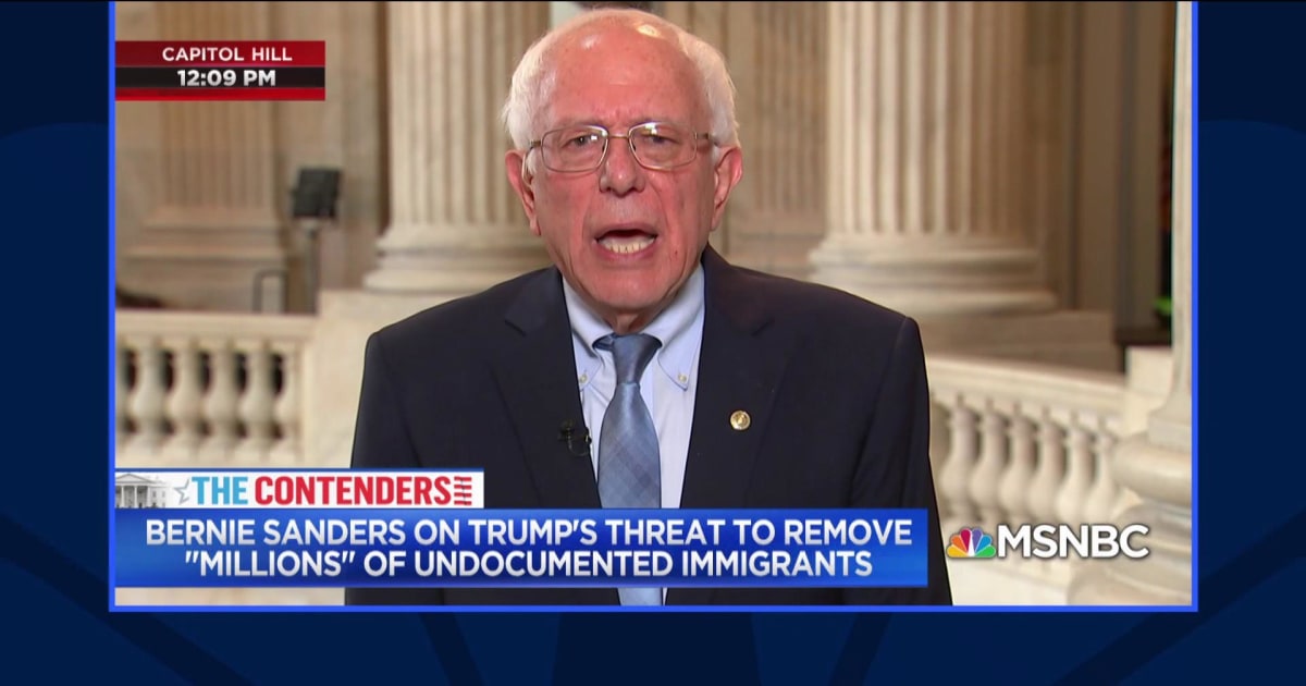 Bernie Sanders talks undocumented immigrants