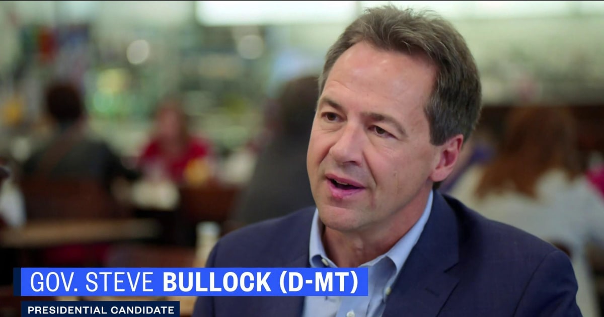 Steve Bullock shares his ‘big idea’ for keeping dark money out of elections