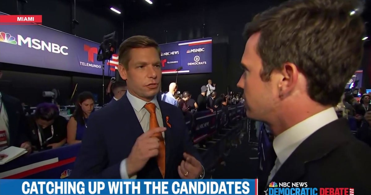 Congressman Eric Swalwell: 'I know this country and I can beat Donald ...