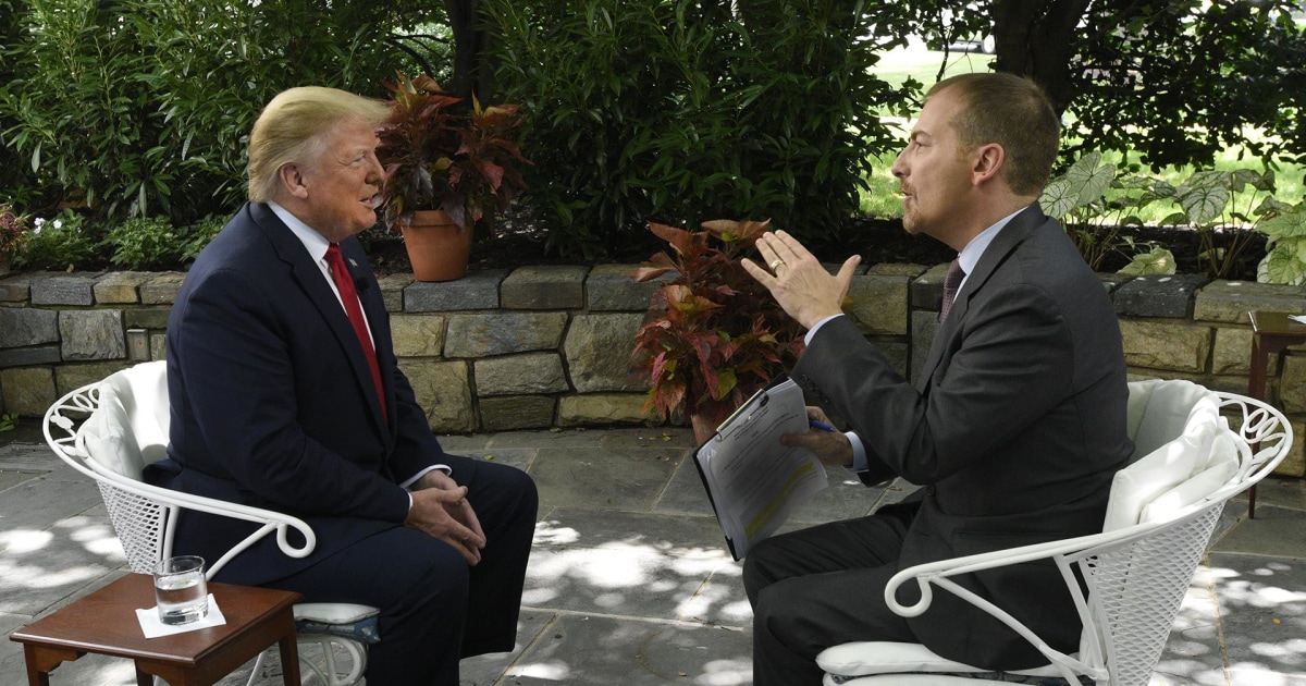 President Trump's full, unedited interview with Meet the Press