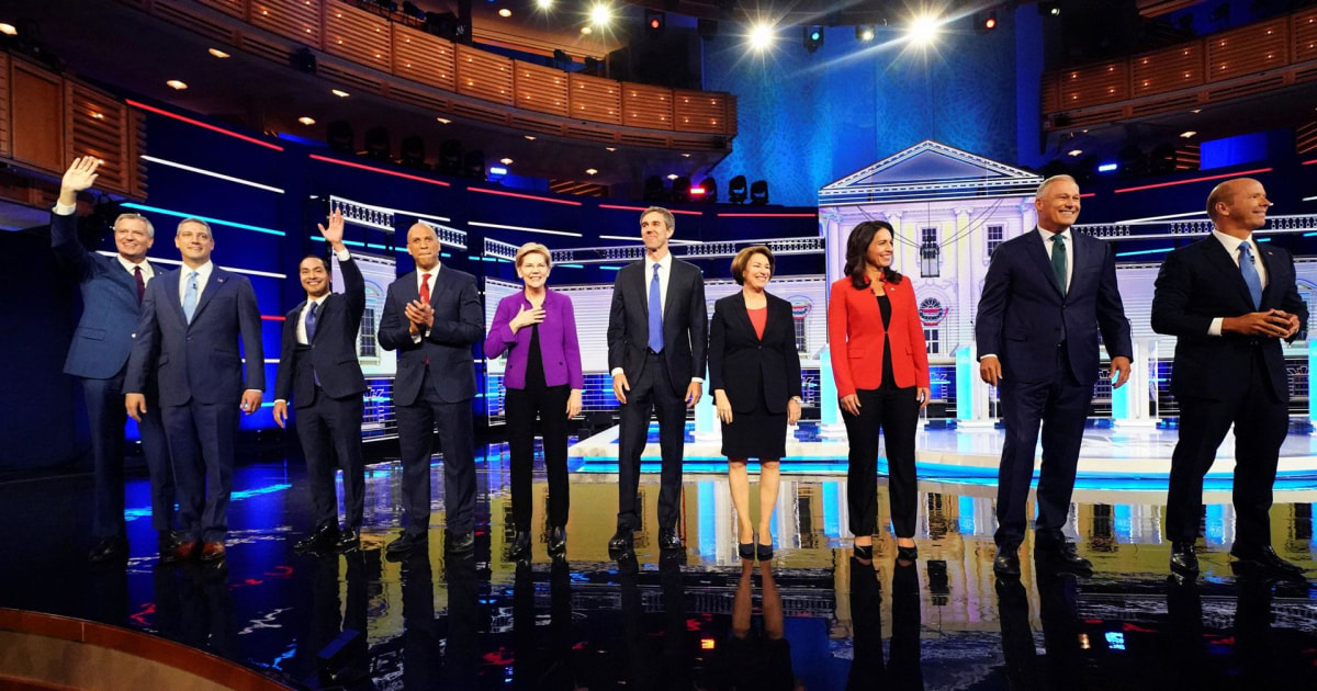 Full video: Democratic presidential debate, night 1