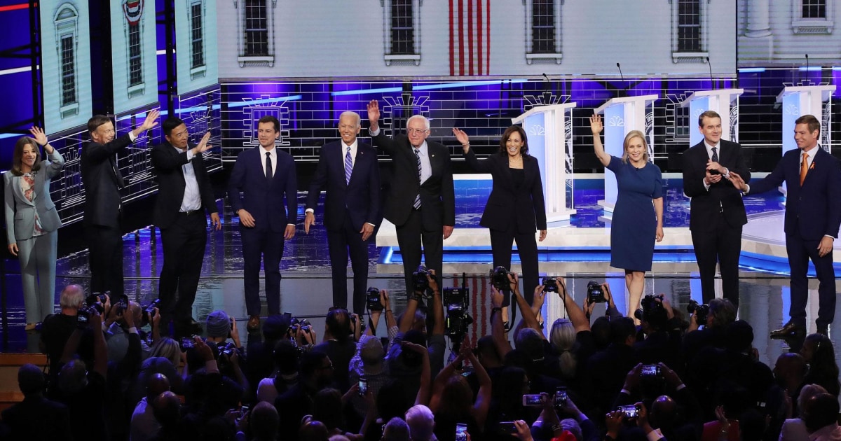 Full video: Democratic presidential debate, night 2