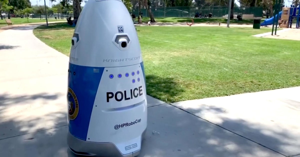 HP RoboCop joins police department in Los Angeles suburb