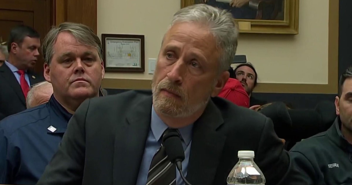 Jon Stewart to Congress: "After 18 years, do your job"