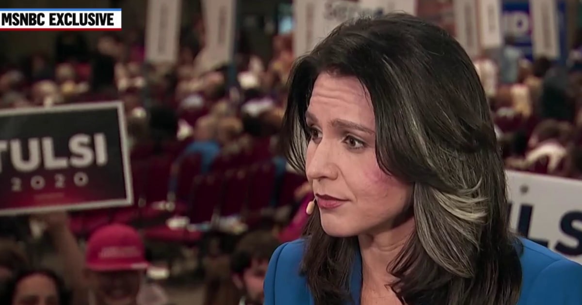 Rep. Gabbard: The leadership I bring is to end 'regime change wars'