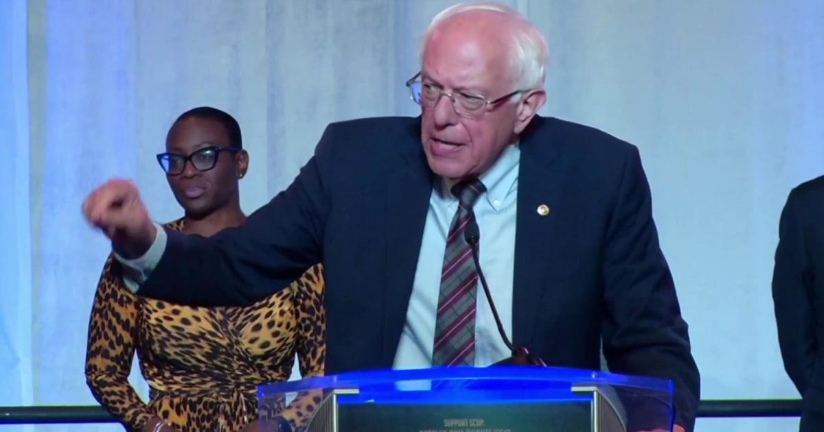 Sen. Sanders gives speech at South Carolina Democratic Convention