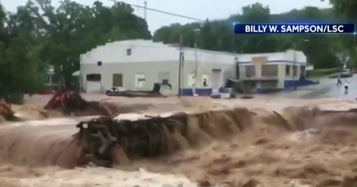 Flood emergency in Missouri following days of rain