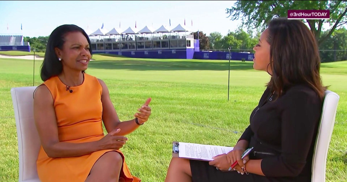 Condoleezza Rice on female leadership and race